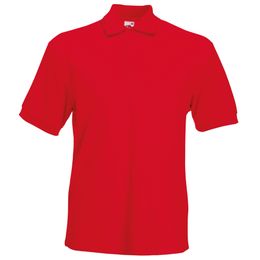 Fruit of the Loom Herren 65/35 Heavyweight Pique Kurzarm-Poloshirt