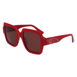 K by KARL LAGERFELD Karl Lagerfeld Mehrfarbige Acetat-Sonnenbrille