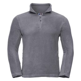 Russel Athletic Russell - Fleece-Oberteil Rei&szlig;verschluss f&uuml;r Herren - F&uuml;r Au&szlig;en (Grau)