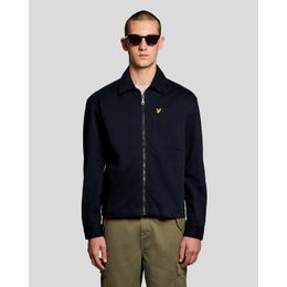 Lyle & Scott Leichte Enzym-Wasch-Overshirt