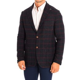 La Martina Lang&auml;rmliger Blazer mit normaler Passform und Knopfverschluss TMJ002-JQ036, Herren