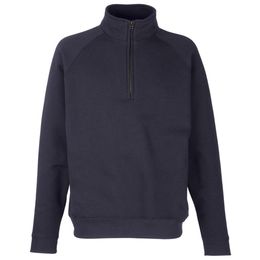 Fruit of the Loom Erwachsene Unisex Klassik Zip Sweatshirt (Marineblau)