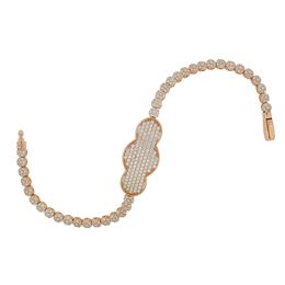 Orphelia Damen-Armband aus 925er Sterlingsilber, Ros&eacute;, ZA-6094