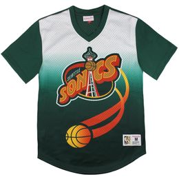 Mitchell & Ness Mitchell & Ness-Gewinn-Schuss Mesh Seattle Supersonics T-Shirt