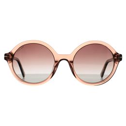 Polar Rund Damen Transparent Nackt Braun Braun Polarisiert Gold 122