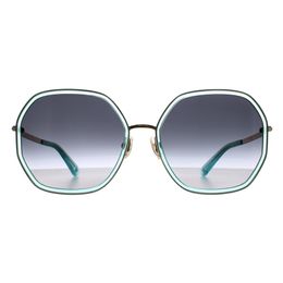 Kate Spade Square Womens Blau Gold Grau Gradient Nicola/G/S