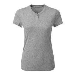 Premier - "Comis" T-Shirt f&uuml;r Damen (Grau)