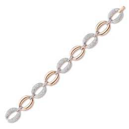 Orphelia Damen-Armband Sterling-Silber 925 &ndash; Silber/Ros&eacute; ZA-7211/RG