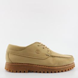 Timberland Jacksons Landing Beige Nubukleder Herren Schn&uuml;rschuhe A2CHN