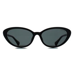 Ralph by Ralph Lauren RA5338U 500187 gl&auml;nzend schwarz grau Verlauf Sonnenbrille