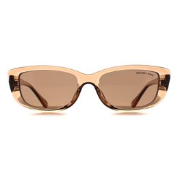 Michael Kors MK2210U Asheville 3999/O braun Spiegel transparent braun Sonnenbrille