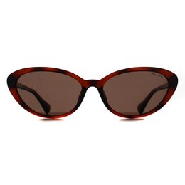 Ralph by Ralph Lauren RA5338U 614913 gl&auml;nzend dunkel havannabraun Sonnenbrille