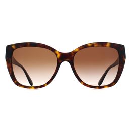 Emporio Armani EA4198 502613 gl&auml;nzende Sonnenbrille in Havanna mit braunem Farbverlauf
