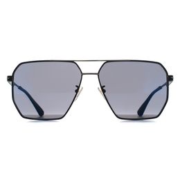 Police Polizei SPLL79 Champ Lite 2 302B gl&auml;nzende Rose Gold Rauch blau Spiegel Sonnenbrille