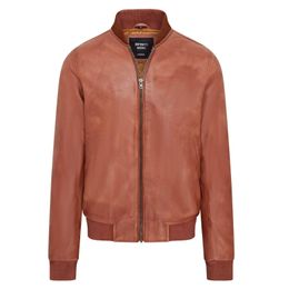 MA-1 Varsity Bomberjacke aus weichem Leder f�r Herren