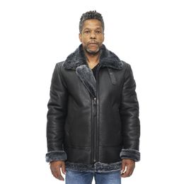 Herren B3 Aviator Flying Sheepskin Jacke-Alhambra