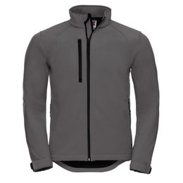 Russel Athletic Russell Mens Water Resistant & Windproof Softshell Jacket (Titanium)