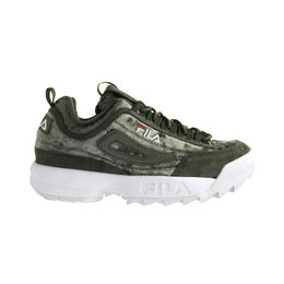 Fila Disruptor gegen Low Womens Green Trainer