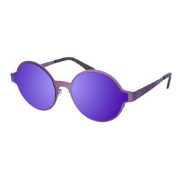 Unisex MARGARETTE Runde Form Metall-Sonnenbrille
