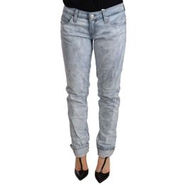 Acht Skinny Acid-Wasch Jeans