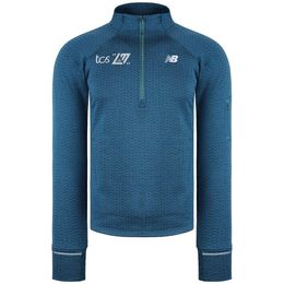 New Balance NB Heat Grid Herren Blaues Sweatshirt