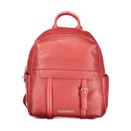Mario Valentino Rosso Polyurethan Damen Rucksack
