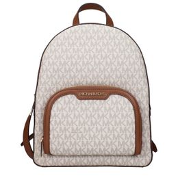 Michael Kors Beige Stoff-Rucksack