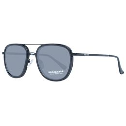 Skechers Schwarze Metall Sonnenbrille