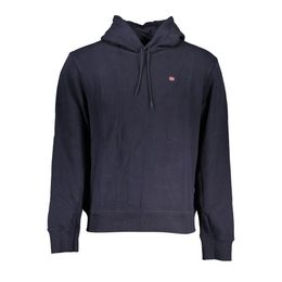 Napapijri Blau Baumwolle Herren Sweatshirt