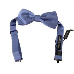Dolce & Gabbana Dolce & Gabbana Herren Lila 100% Seide Verstellbare Hals-Papillon-Fliege
