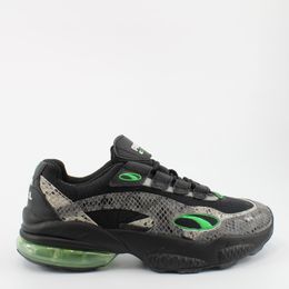 Puma Cell Gift Animal Kingdom Black Textile Herren Schn&uuml;rtrainer 371786 02