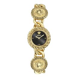 Versace La Greca Stud Icon Gold Damen Armbanduhr VE0Q00525