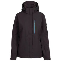 Trespass - "Katya" Jacke, wasserfest f&uuml;r Damen (Dunkelgrau)