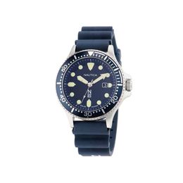 Nautica Blaue Synthetik Sportuhr