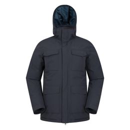 Mountain Warehouse Mens Concord Extreme Down Long Length Jacket (Blau)