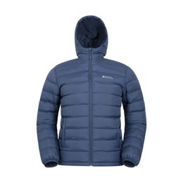 Mountain Warehouse Mens Seasons Kunstfell gef&uuml;ttert gepolsterte Jacke (Navy)