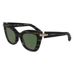 Longchamp Graue Acetat-Sonnenbrille