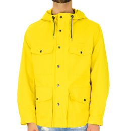 Calvin Klein M&auml;nner Kapuzenjacke Gelb