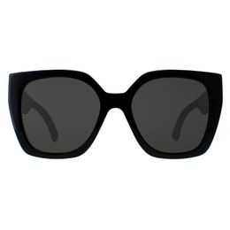 Gucci Square Womens Havanna Schwarz Grau GG1300S