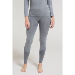 Mountain Warehouse - "Off Piste II" Thermo-Leggings f&uuml;r Damen (Hellgrau)