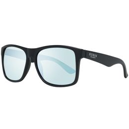 Guess Sonnenbrille GF0203 02X Schwarz Blau Verspiegelt