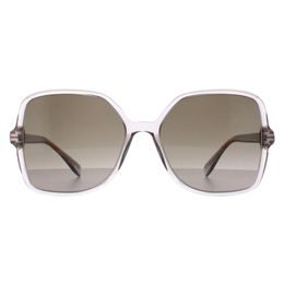Marc Jacobs Square Damen Grau Beige Braun Farbverlauf MJ 1105/S