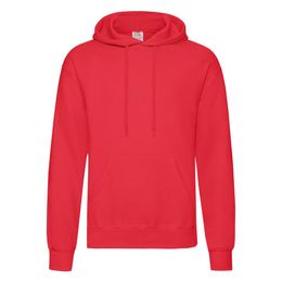 Fruit of the Loom - Sweat &agrave; capuche - Adulte (Rouge)