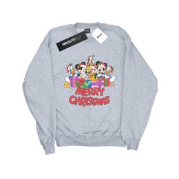 Disney - "Mickey Mouse and Friends" Sweatshirt f&uuml;r M&auml;dchen (Grau)