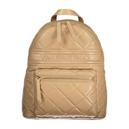 Mario Valentino Beige Polyurethan Damen Rucksack