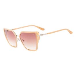 Guess Beigefarbene Harz-Sonnenbrille
