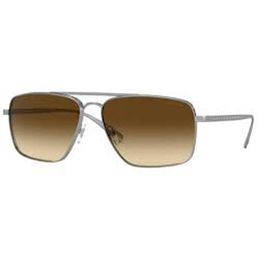 Versace Graue Metallsonnenbrille