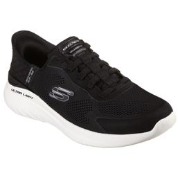 Skechers Bounder 2.0 Emerged Textile Herren Schwarz/Wei&szlig; Turnschuhe