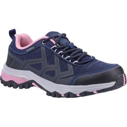 COTSWOLD - WYCHWOOD LOW WP Wanderschuhe - Damen (Marineblau / Rosa)