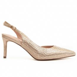 Montevita Absatzschuh Festshoe3 in Gold